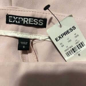 Express | Shorts | Nwt Express Editor Pale Pink Mini Skort | Poshmark
